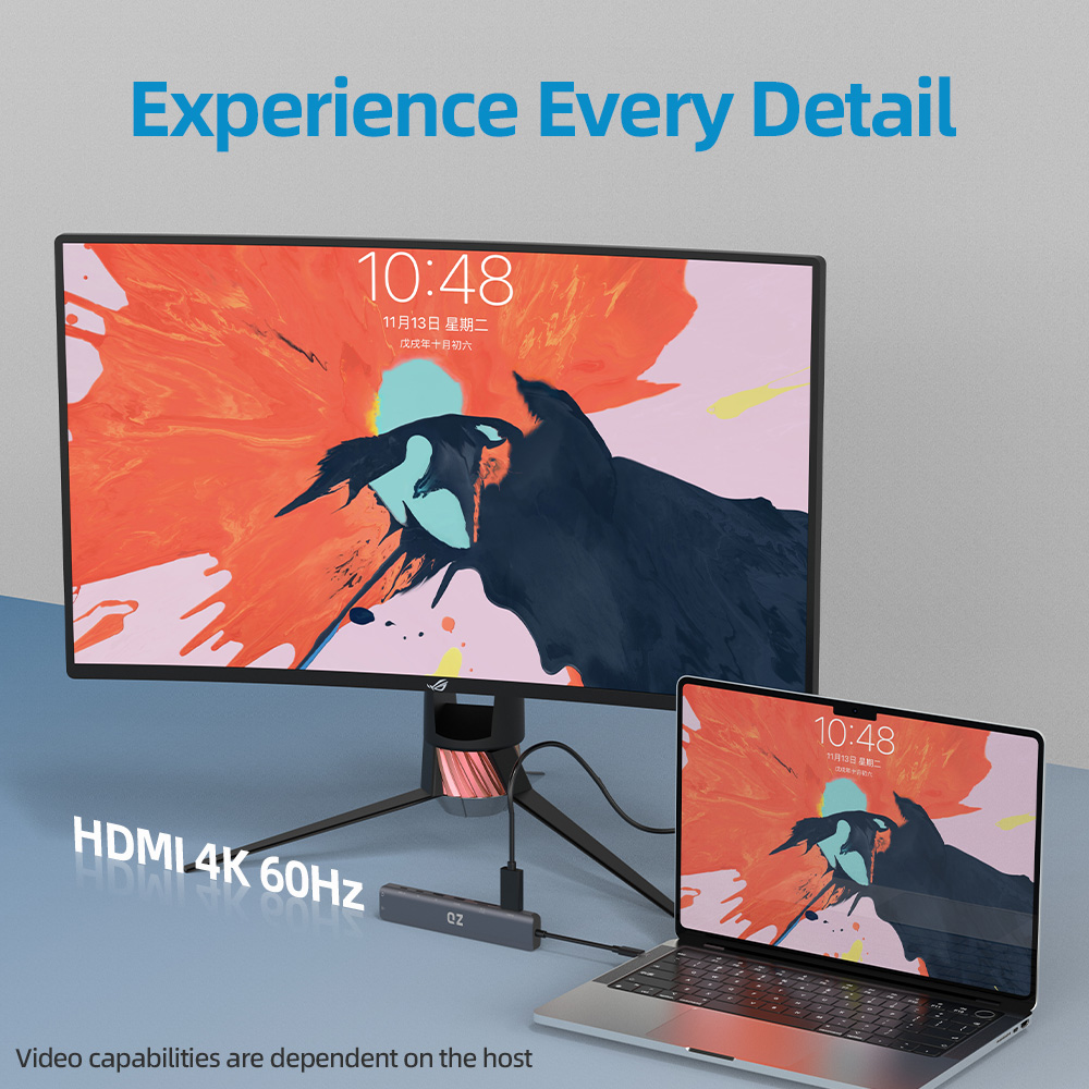 Buy QZ USB C Hub | C Hub | Type C Hub | USB Hub Type C | USB C Docking ...